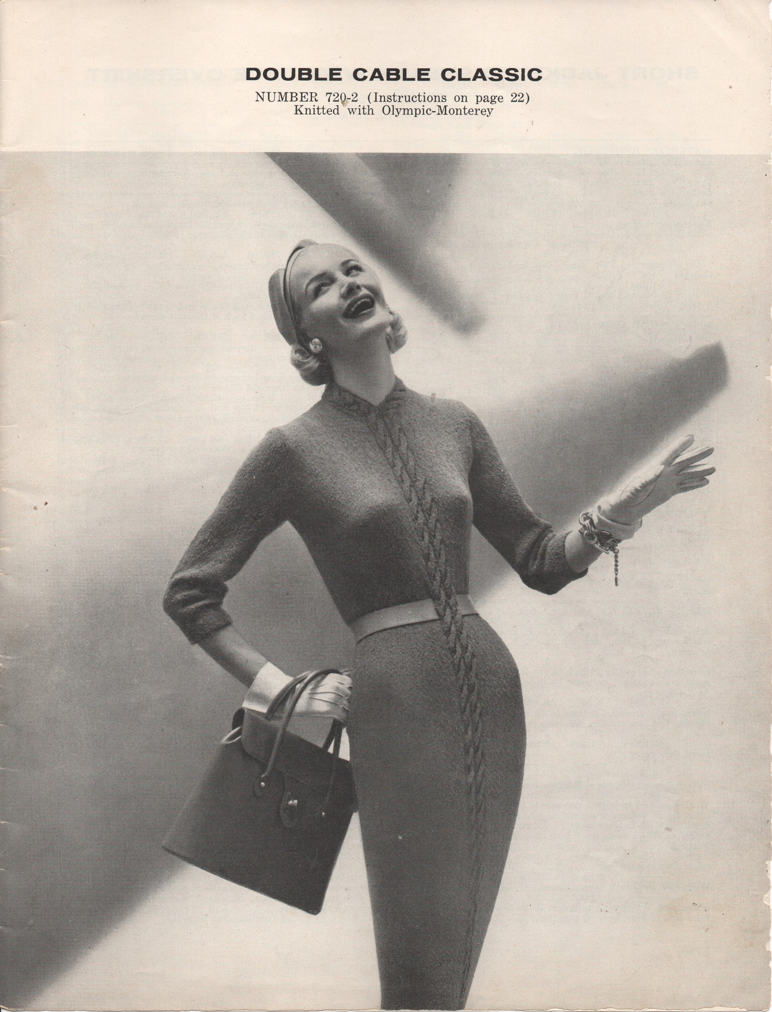 E-book OOP 1950's Columbia Minerva Hand Knit and Crochet Booklet ...