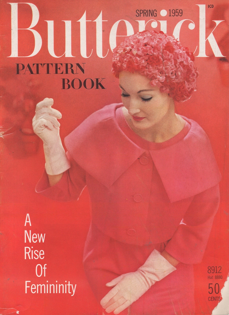 E-book 1959 Butterick Patterns Spring Home Catalogue - PDF Download - Etsy