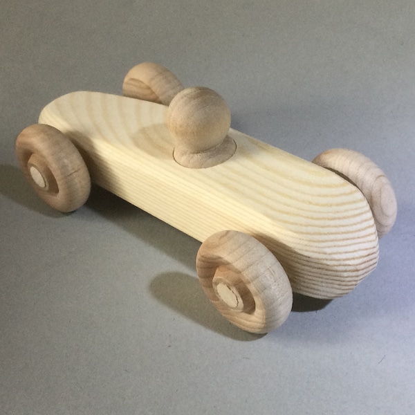 Wood Toy Race Car - Etsy