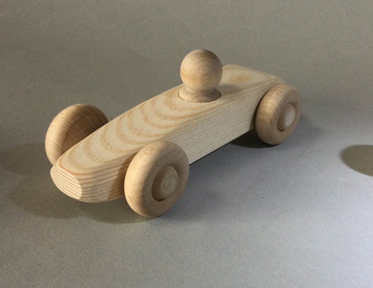 Unfinished Wooden Race Car | Etsy