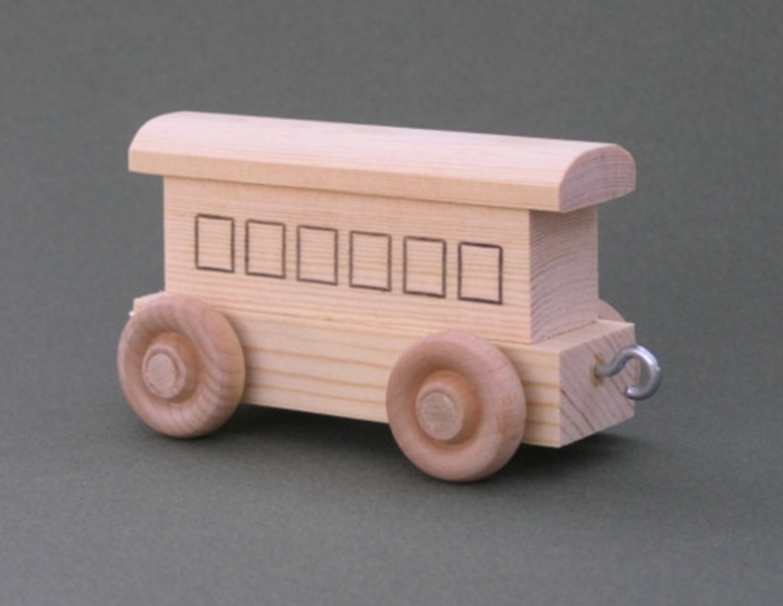 Unpainted Wooden Passenger Coach - Etsy