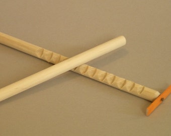 Hooey Stick Gee Haw Whimmy Diddle. Wooden Toy With NATURAL | Etsy