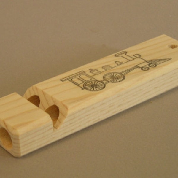 Wooden Train Whistle - Etsy