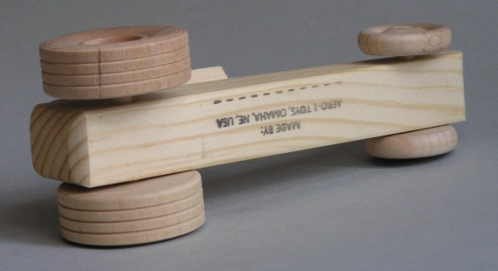 Wooden Toy Drag Racer Red Driver | Etsy