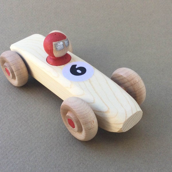 Wood Toy Race Car - Etsy