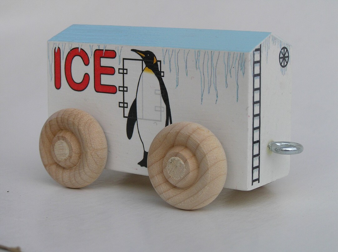 Ice Car for Wooden Toy Trains. - Etsy