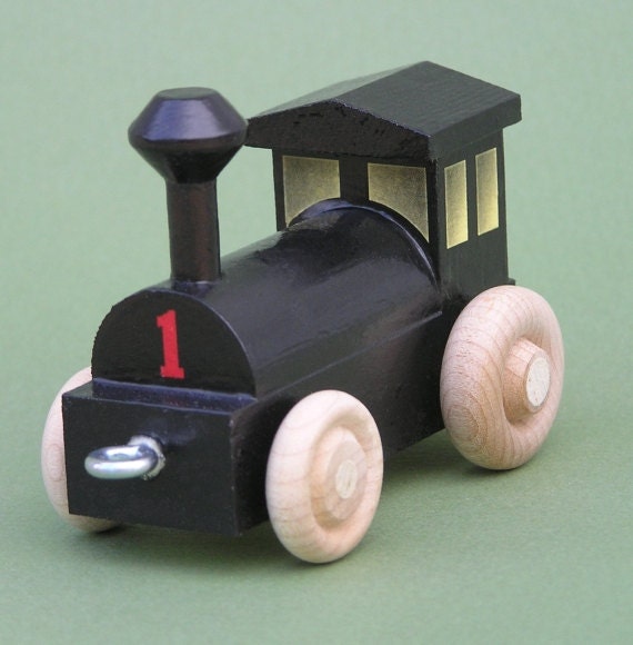 Wooden Toy Train Steam Switch Engine - Etsy