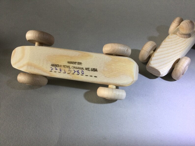 Unfinished Wooden Race Car | Etsy