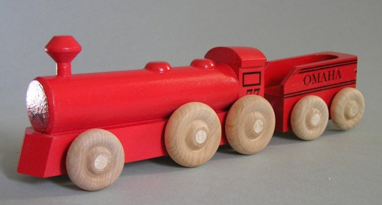 Red Big Boy Wooden Toy Locomotive - Etsy