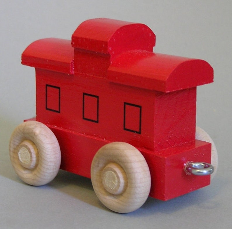 Wooden Toy Caboose | Etsy