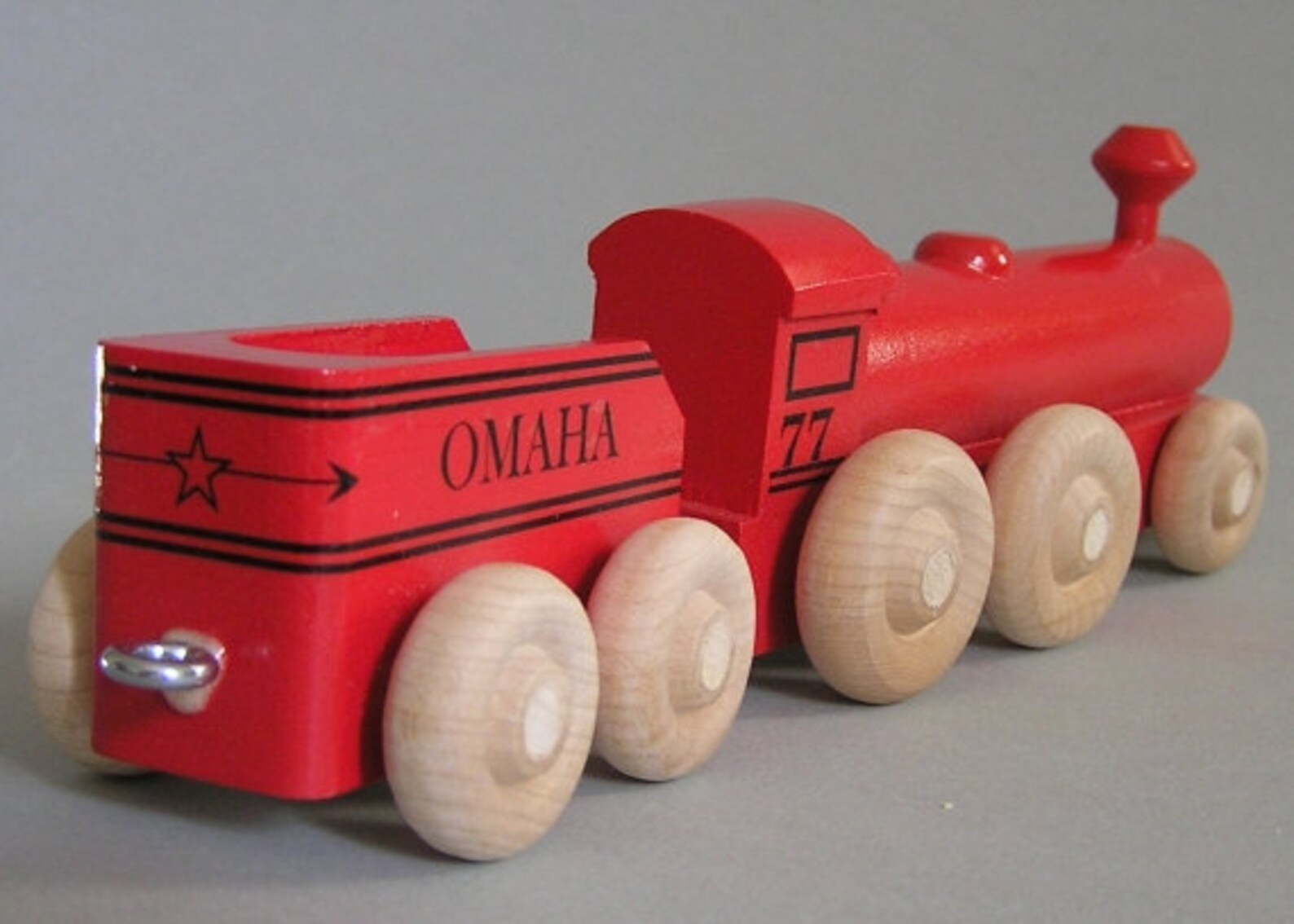 Red Big Boy Wooden Toy Locomotive - Etsy