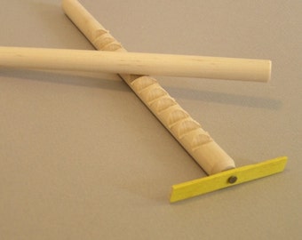 Hooey Stick Gee Haw Whimmy Diddle. Wooden Toy With NATURAL | Etsy