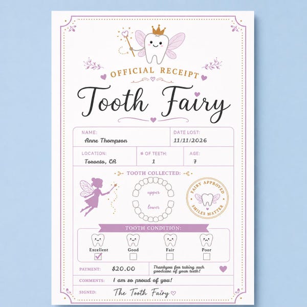 Tooth Fairy. Pillow - Etsy