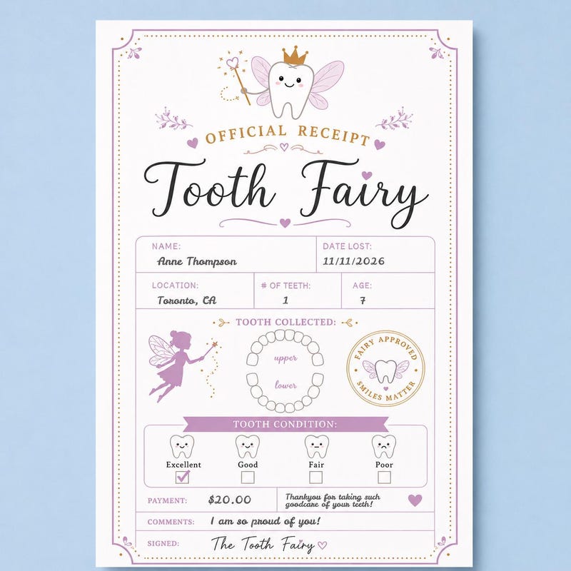 Tooth Fairy. Pillow - Etsy
