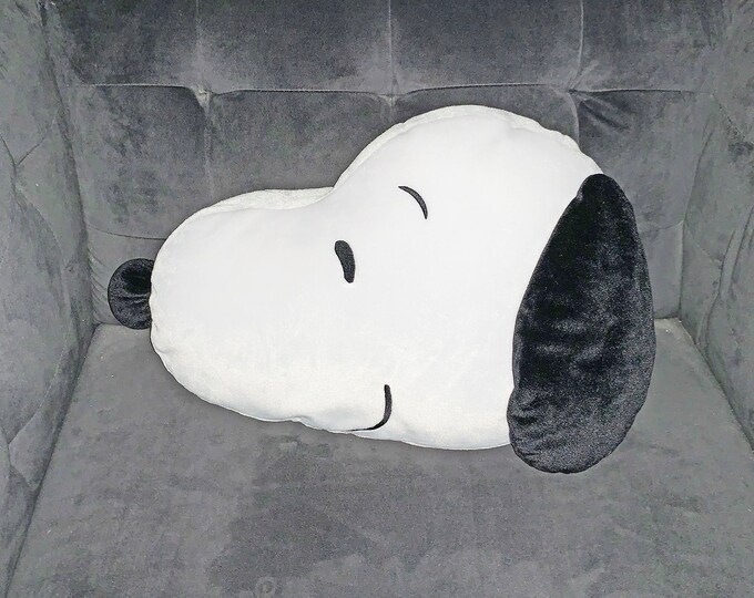 Snoopy Face-shaped Cushion - Etsy