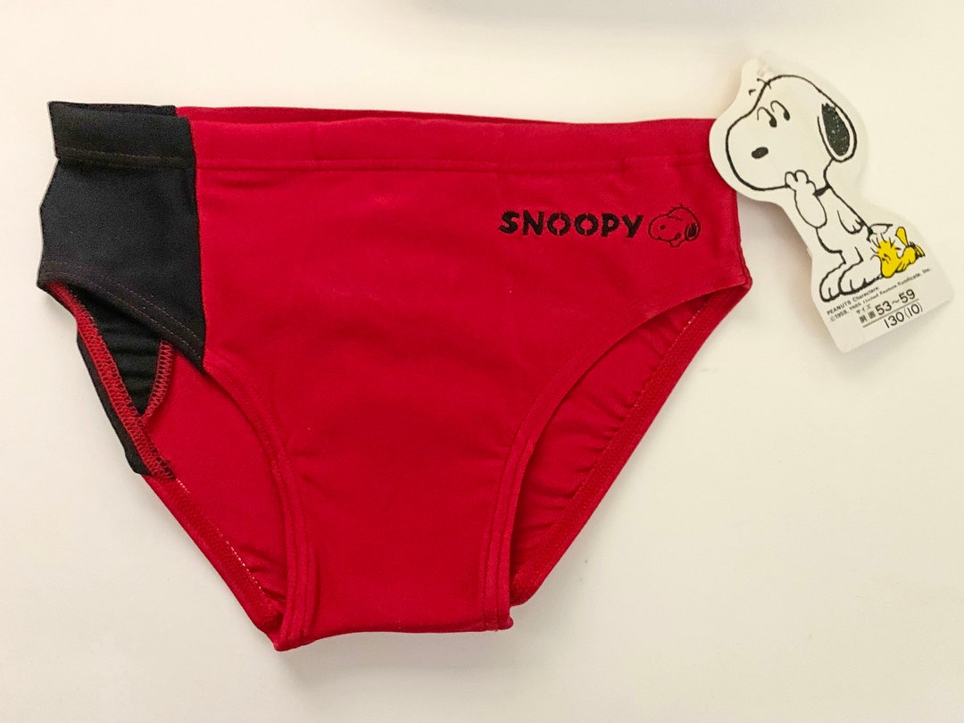 Snoopy Boys Swim Trunk - Etsy