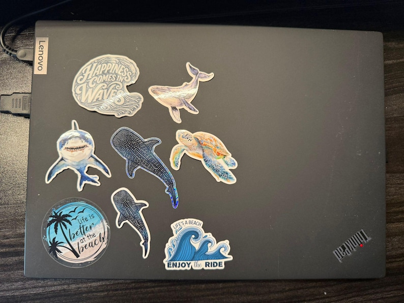 Custom Ocean Sticker Bundle Build Your Own Pack Waterproof Vinyl Decals ...