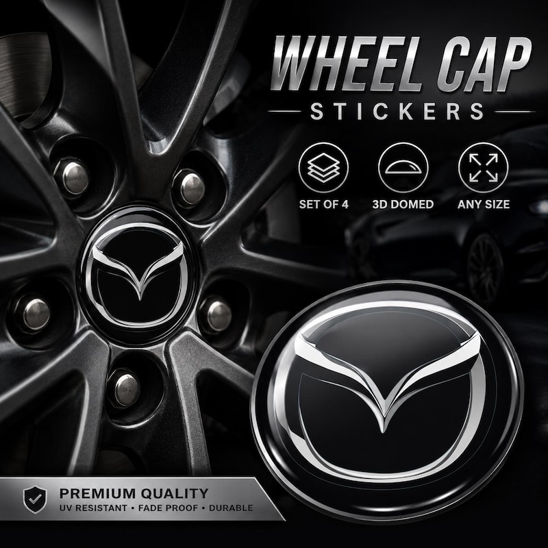 Custom Center Cap Mazda - Etsy