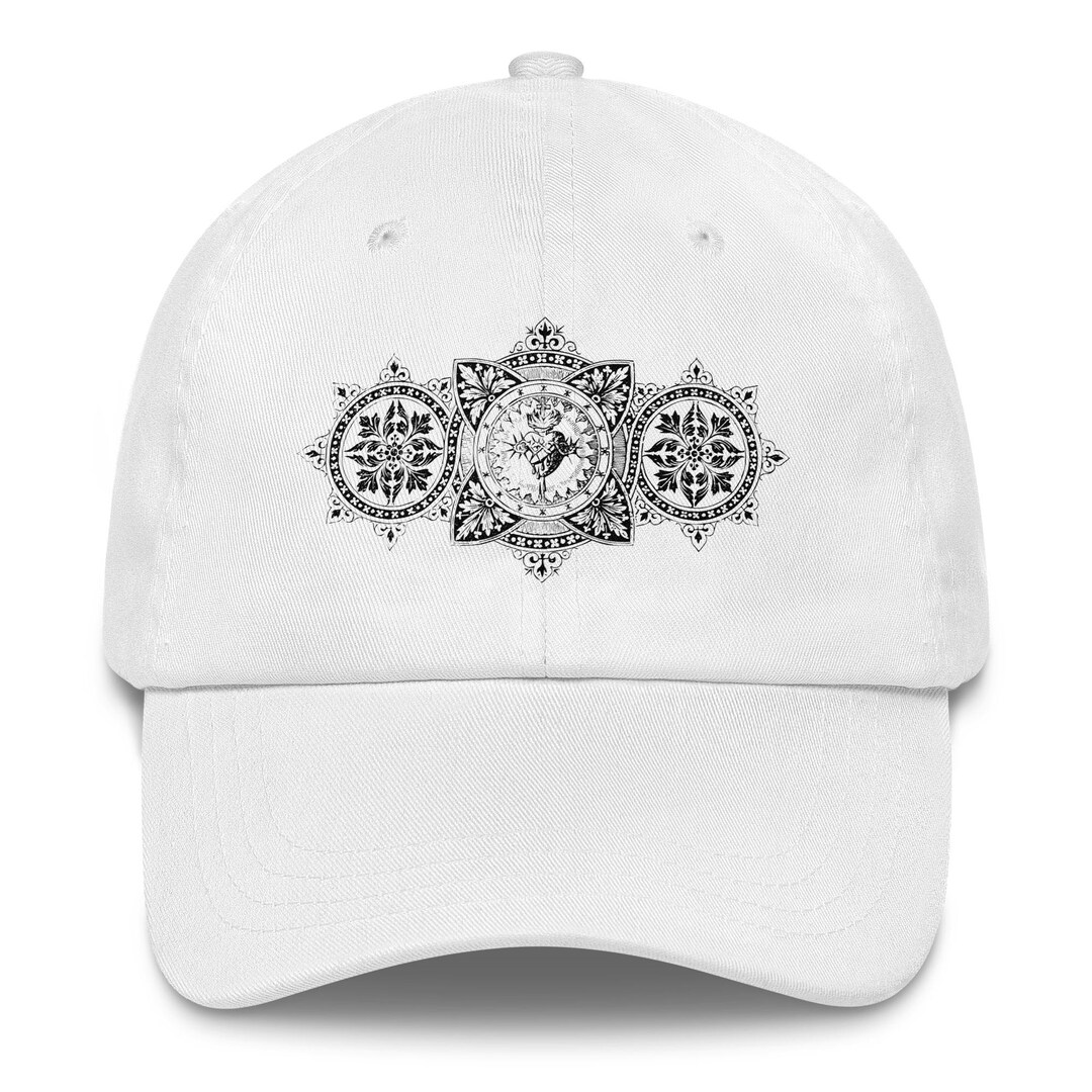 Sacred Heart of Jesus Catholic Hat | Faith Cap | Dad Hat for Prayer ...
