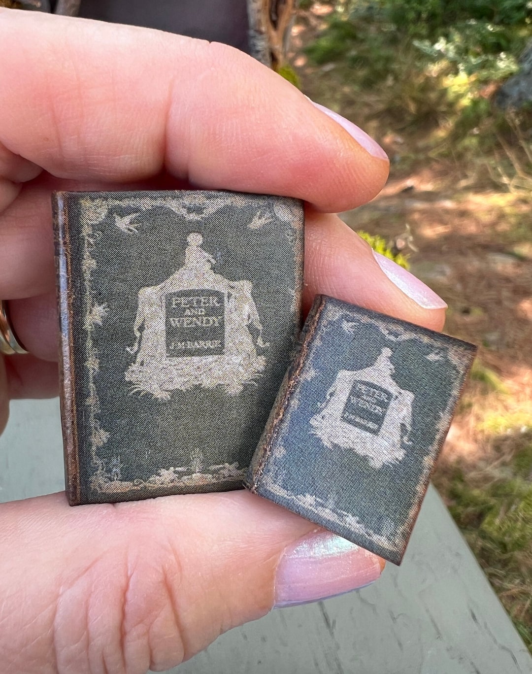 Printable Classic Peter Pan Mini Book - 1/12 Dollhouse Size - 1/6 ...