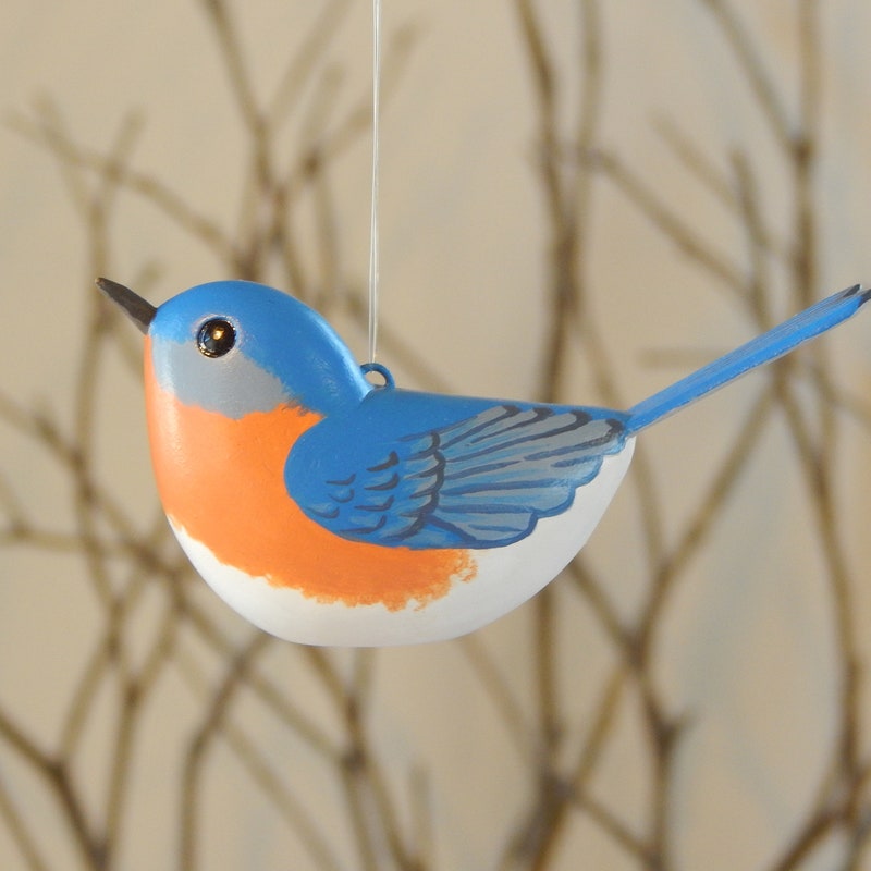 Bluebird Ornaments - Etsy