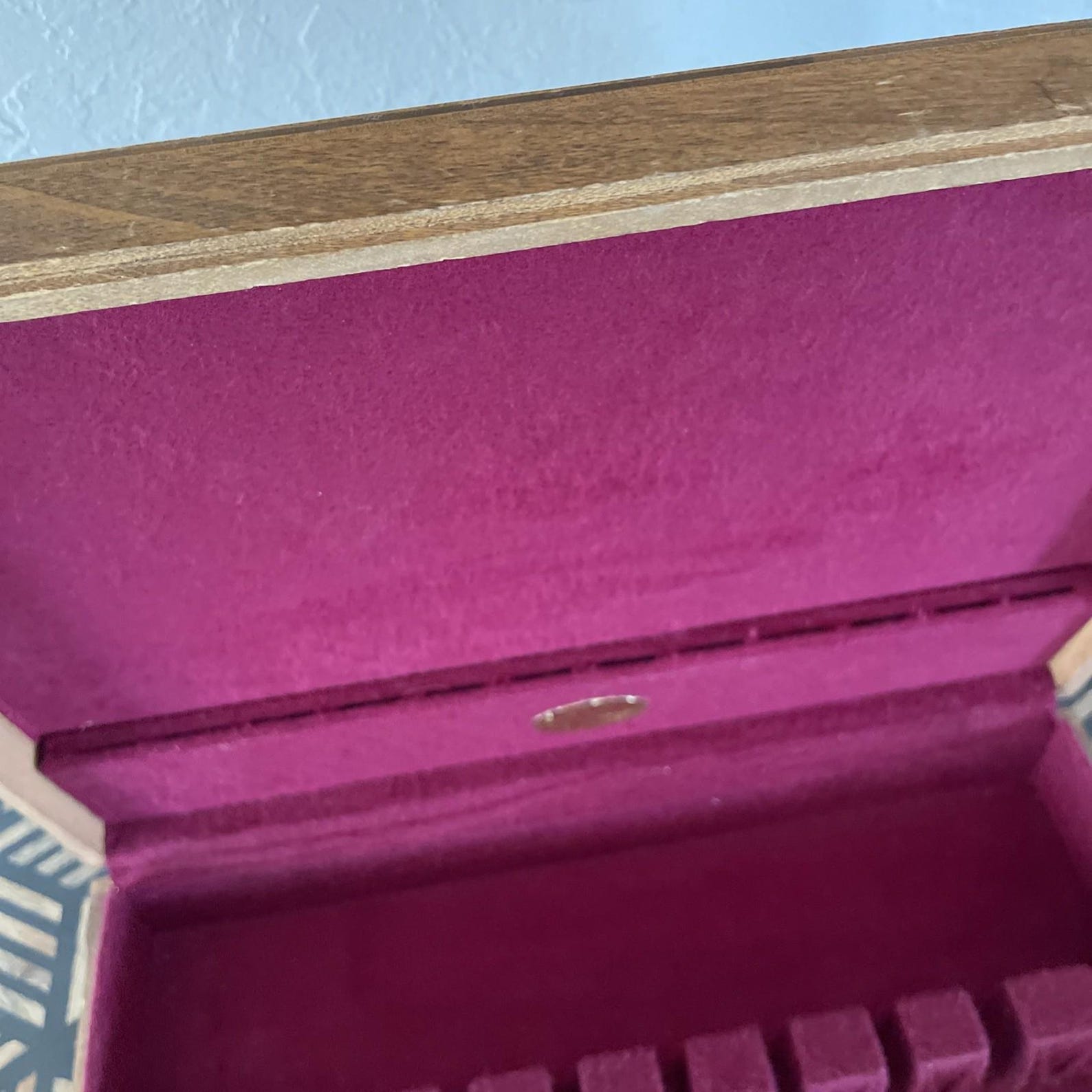 Vintage Tarnish Proof Wood Flatware Storage Chest 12 Place Settings - Etsy