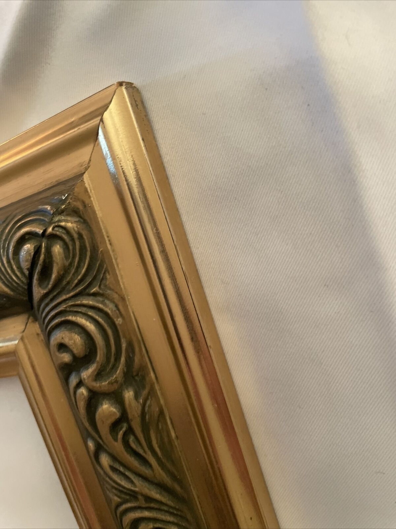 Pair Gold Gilt Picture Frames 11x14" Window - Etsy