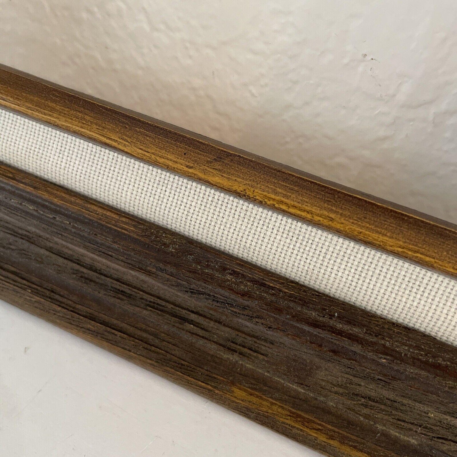 Vintage Mid Century Square Wood Picture Frame 6x6 Window - Etsy