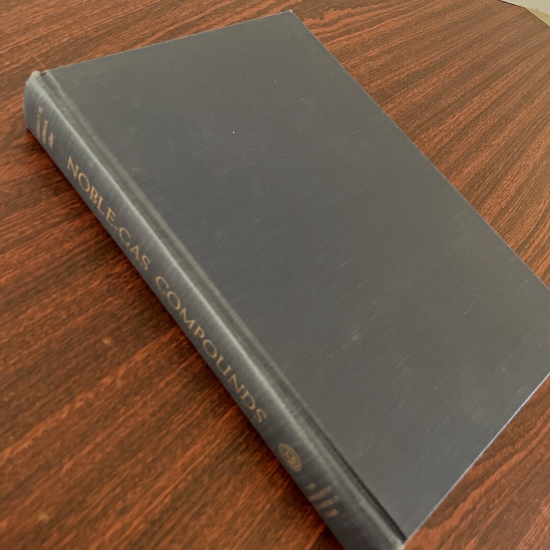 Noble Gas Compounds Library Binding Herbert H Hyman 1963 - Etsy