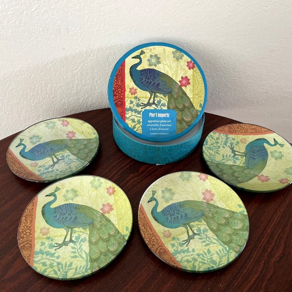 Peacock Plate - Etsy