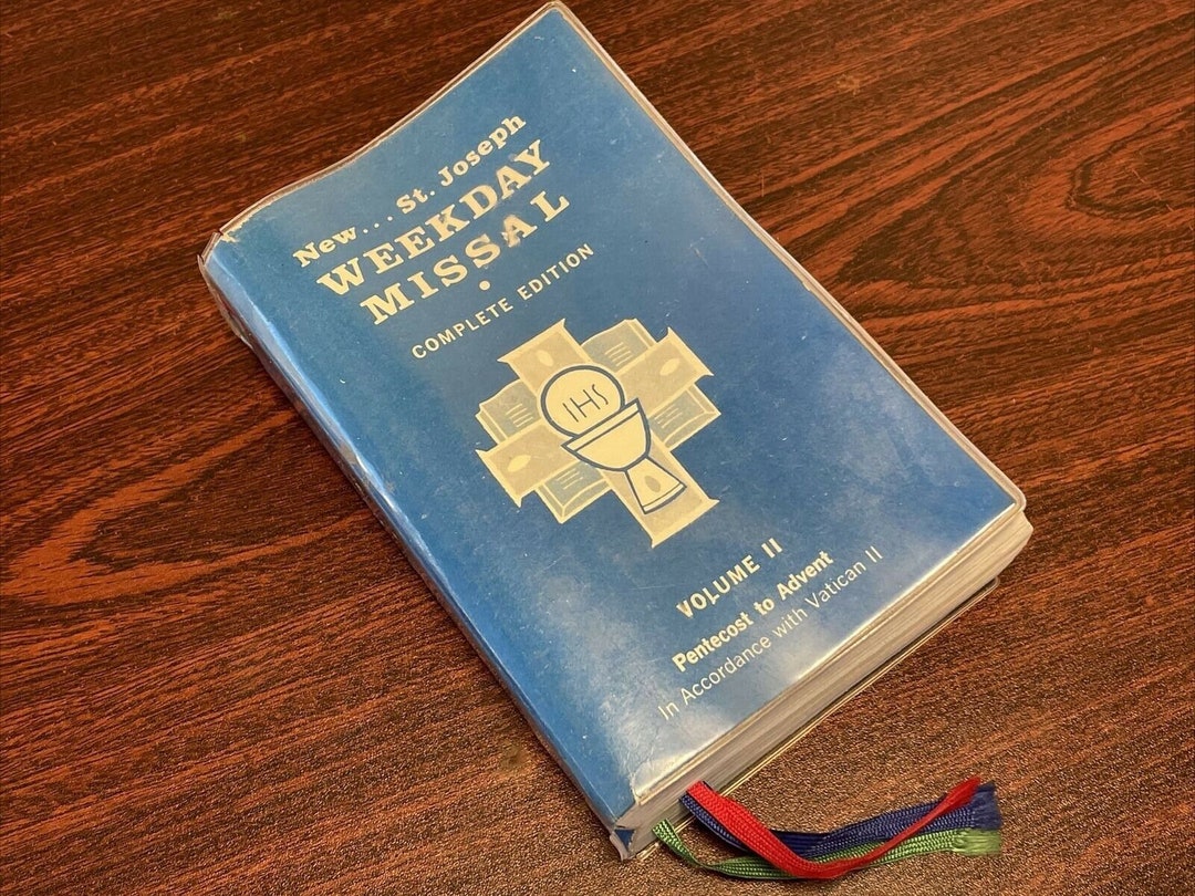 New...st. Joseph Weekly Missal Complete Edition IHS Volume II Catholic ...