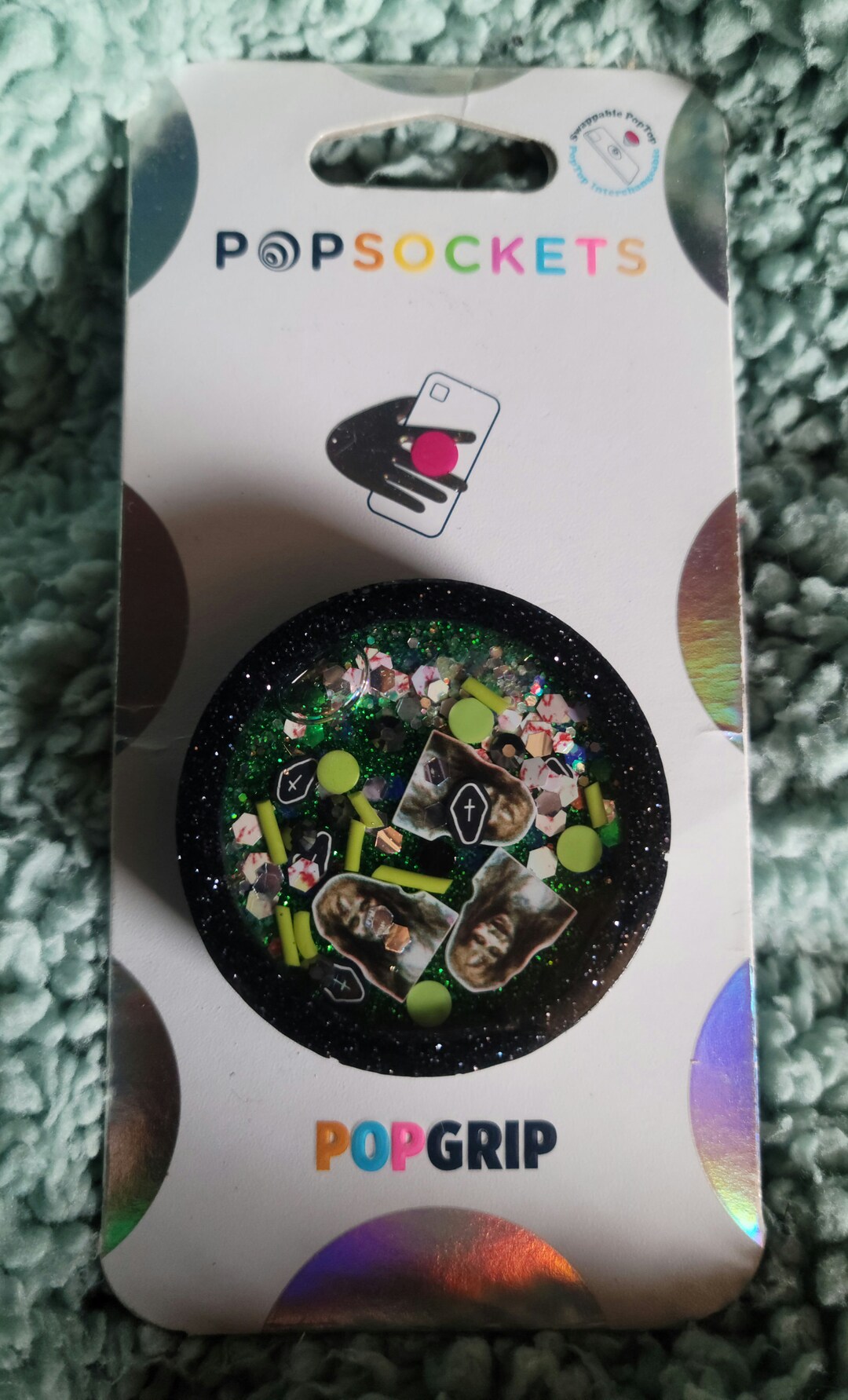 Cute Horror Exorcist Girl Shaker Phone Grippy or Badgereel - Etsy