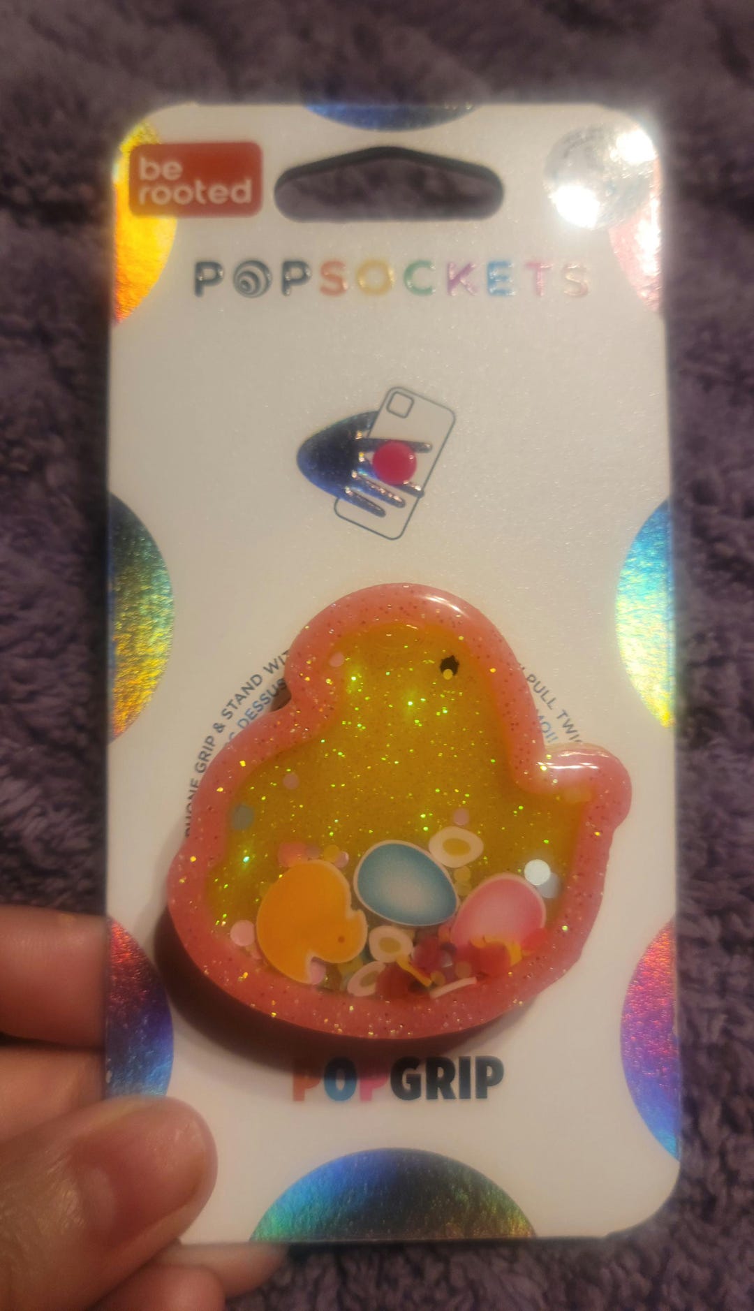 Cute Easter Chick Peeps Shaker Phone Grippy - Etsy