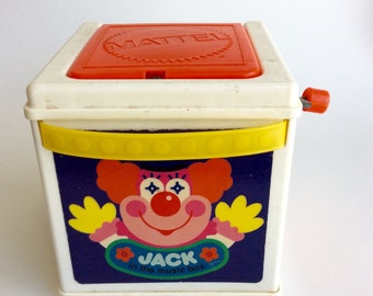 Jack in the box toy | Etsy