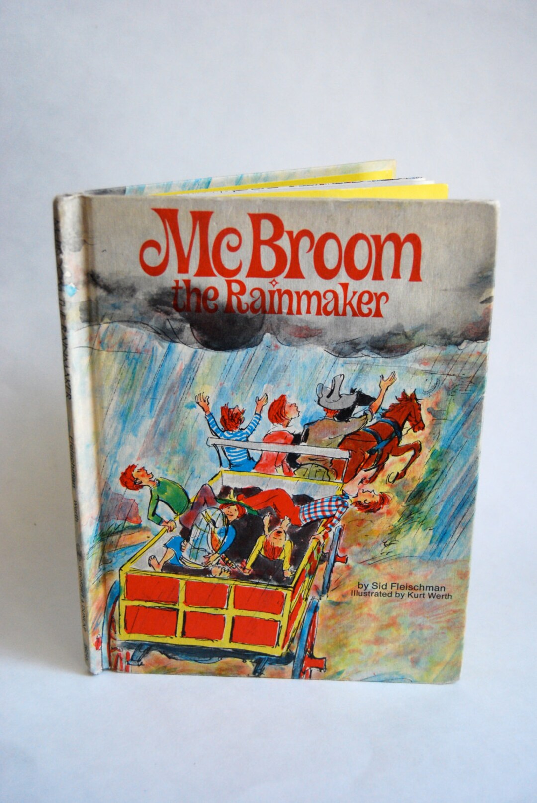 Vintage Children's Book, Mcbroom the Rainmaker - Etsy
