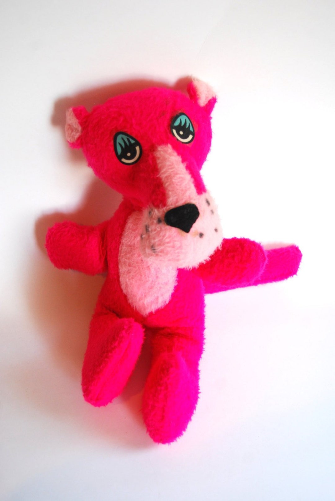 Vintage Pink Panther Stuffed Animal, Plush - Etsy