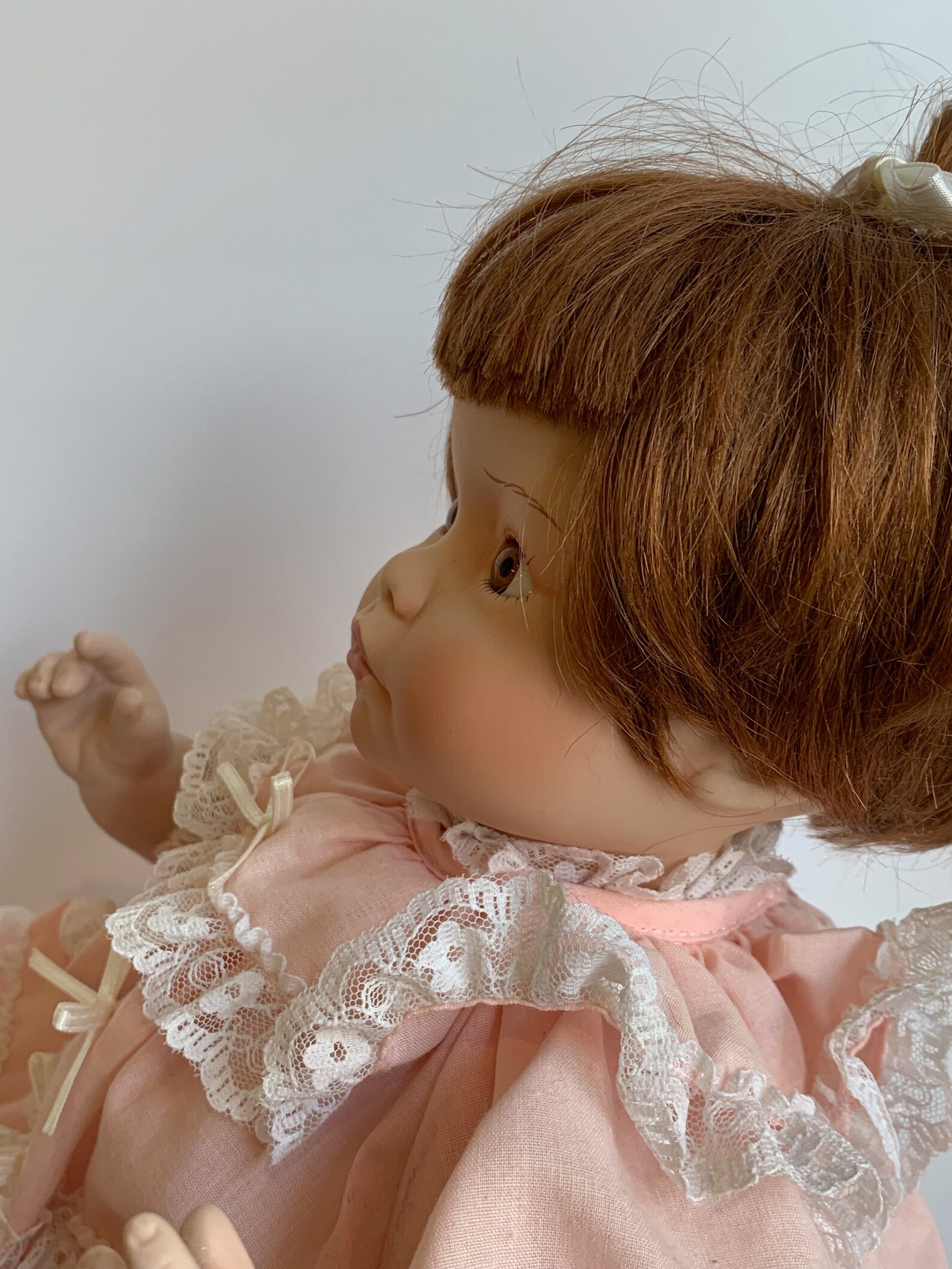 Vintage Susan Wakeen Doll 1989 Porcelain Red Head - Etsy