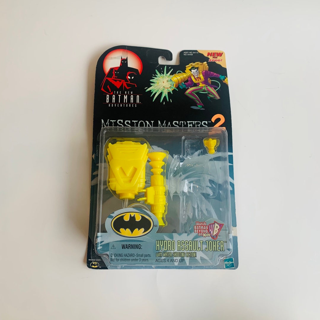 Vintage Hasbro Batman Mission Masters, Hydro Joker Box and Accessories ...