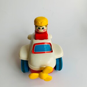 Vintage Tomy Push'ngo Plane and Pilot - Etsy