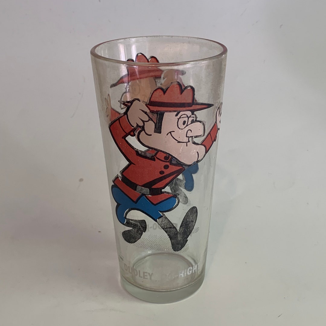 Vintage Dudley Do-right Glass, Pepsi - Etsy