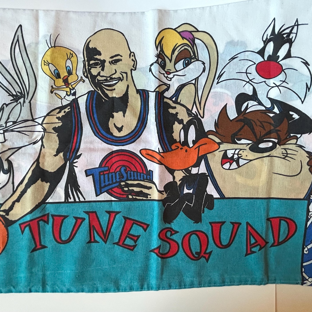 Vintage Tune Squad, Monsters, Space Jam, Pillow Case - Etsy