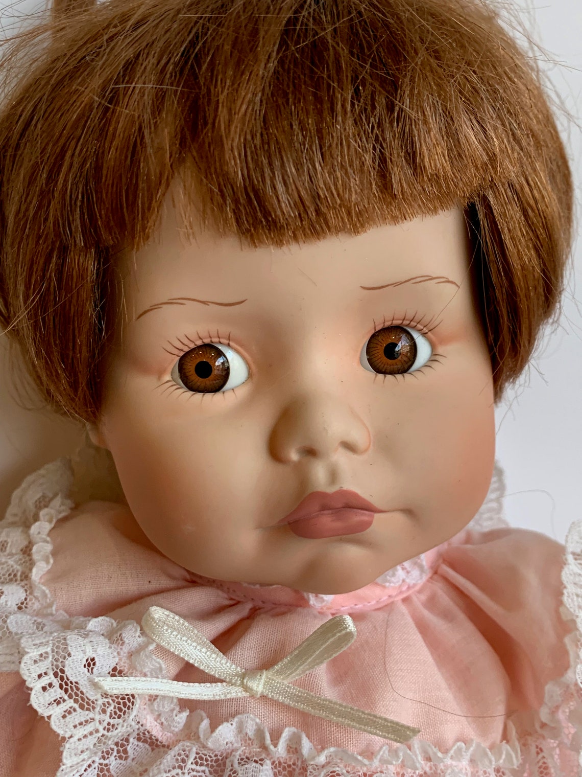 Vintage Susan Wakeen Doll 1989 Porcelain Red Head - Etsy