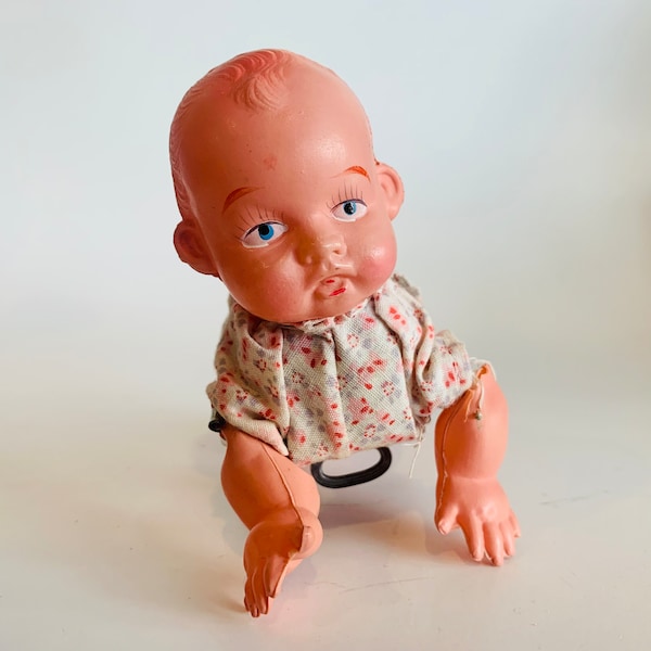Wind up Baby Doll Toy - Etsy