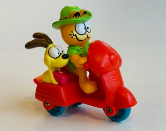 Gorgeous Collectible and Vintage Garfield and Odie Bookends, Figurine ...
