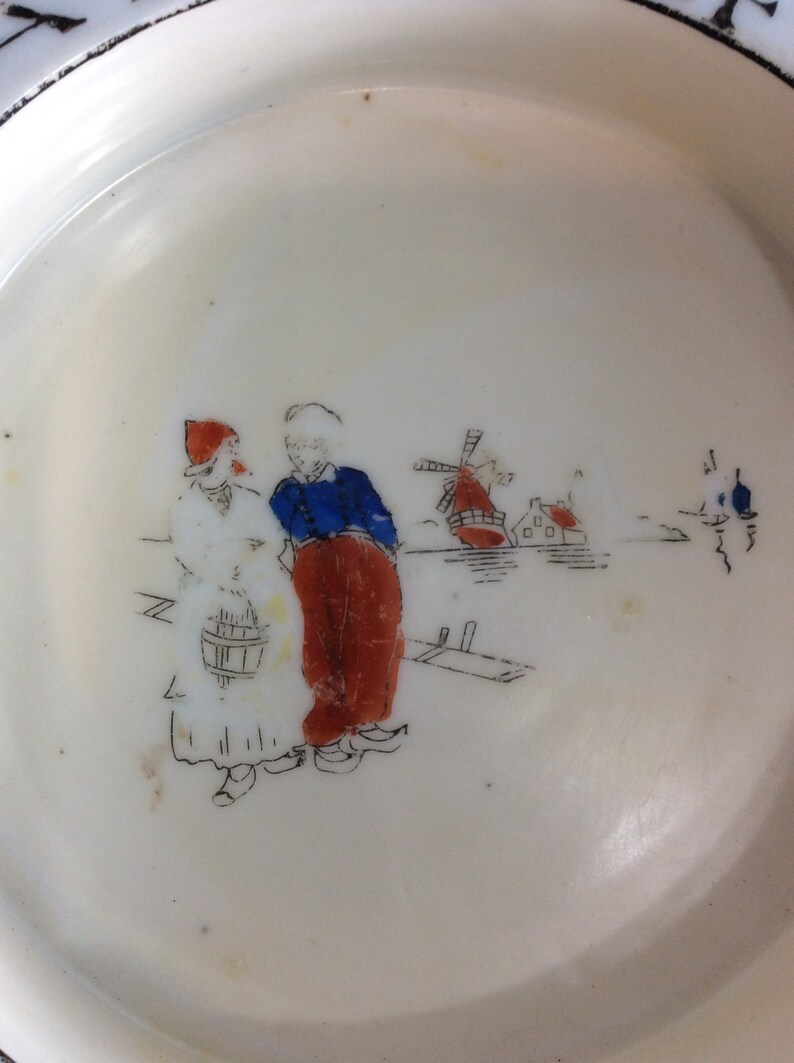 Vintage Child's ABC Bowl Made in Japan | Etsy