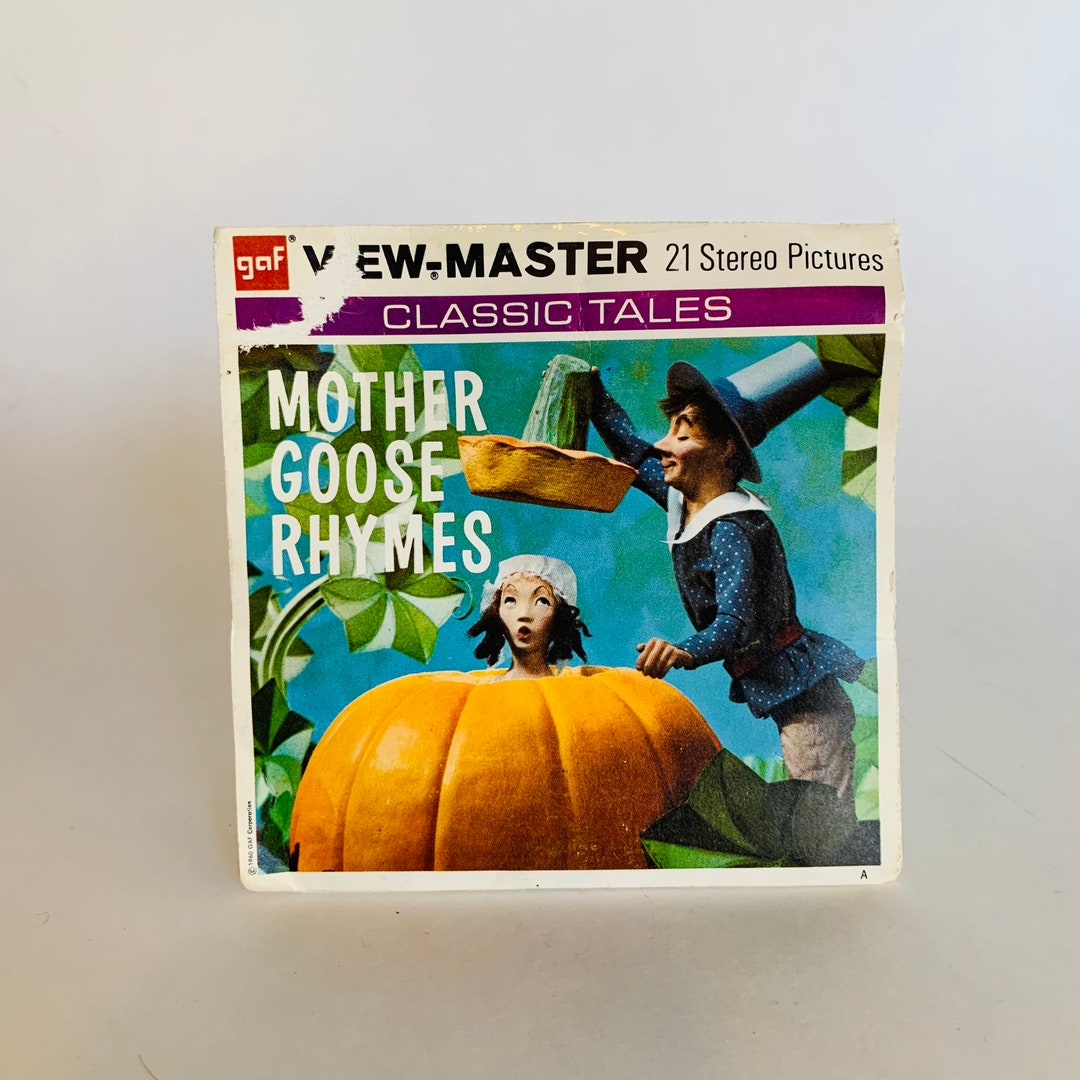 Vintage View Master Reels, Mother Goose Rhymes - Etsy
