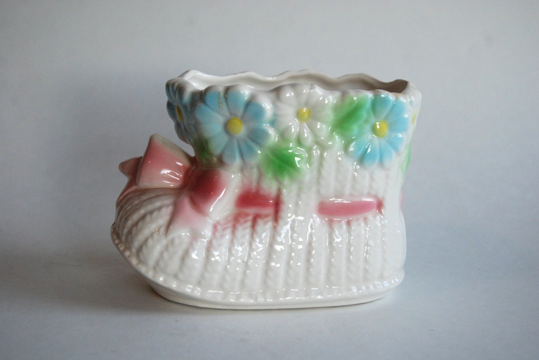 Vintage Baby Planter, Nursery Decor, Baby Shower Gift - Etsy