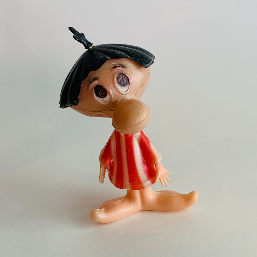 Vintage Bobble Head Plastic Toy - Etsy