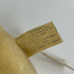 Vintage Dakin Baby Things Plush Moon With Rainbow Stocking Cap Music ...