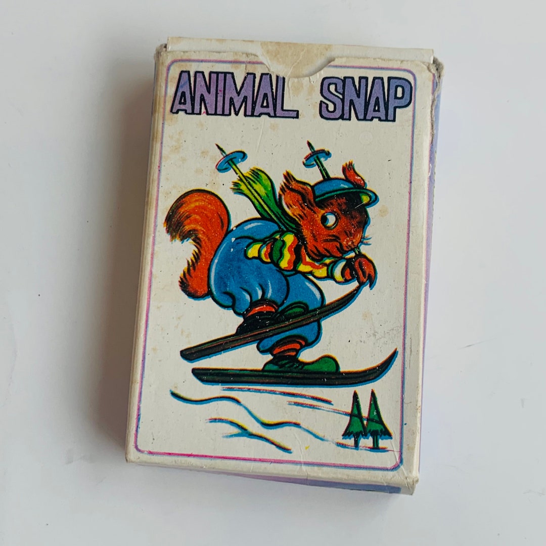 Vintage Children's Game, Animal Snap. Hong Kong - Etsy